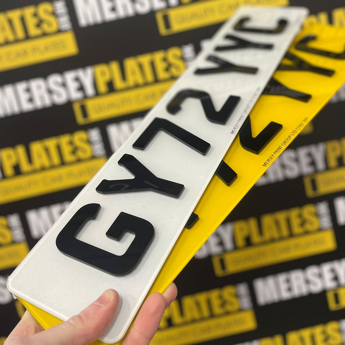 Number Plates Specialists | Legal 3D/4D Registration Plates