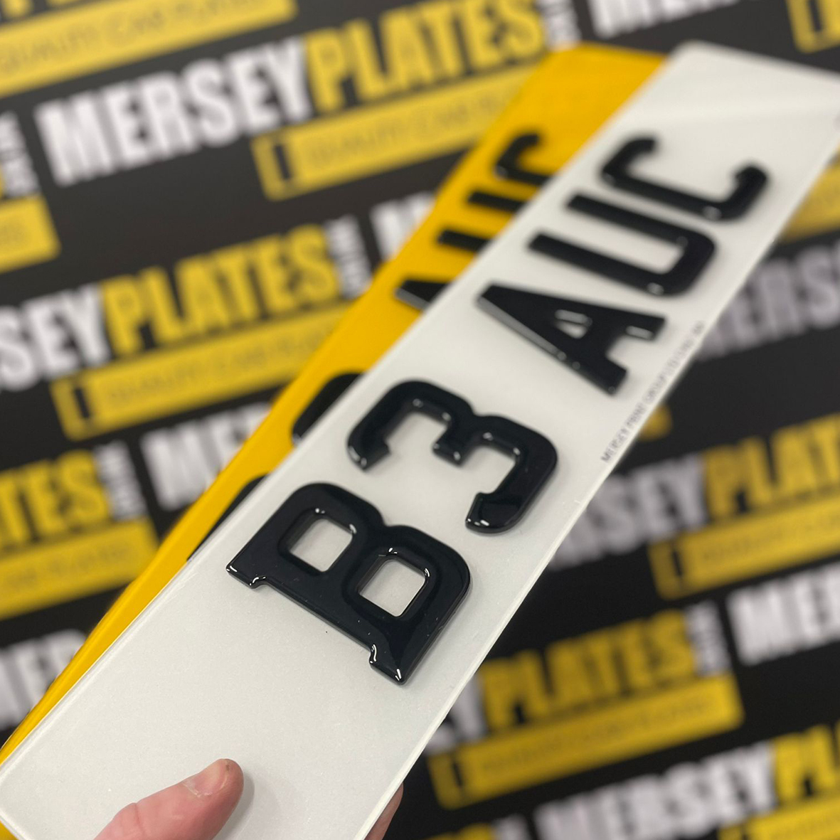 Number Plates Specialists | Legal 3D/4D Registration Plates